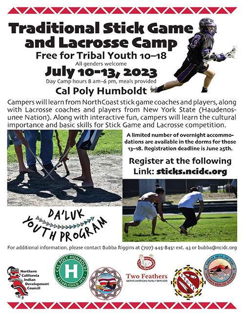 Traditional Stick Game and Lacrosse Camp | NCIDC